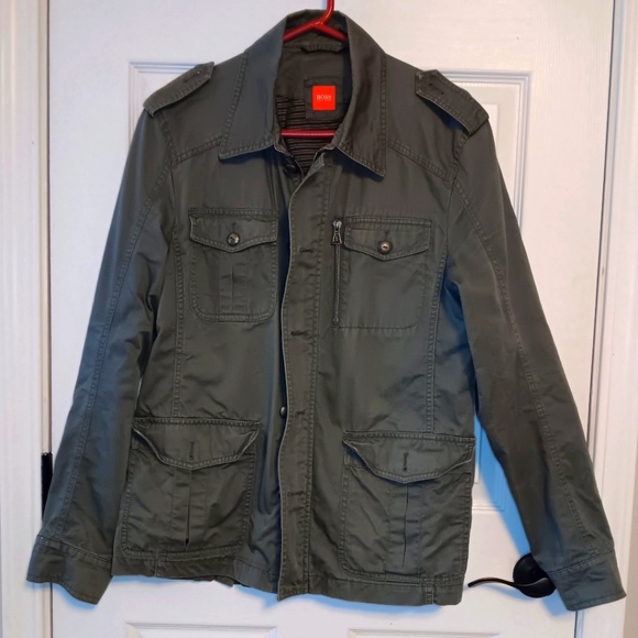 Hugo Boss | Jackets & Coats | Hugo Boss Lightweight Military Style ...